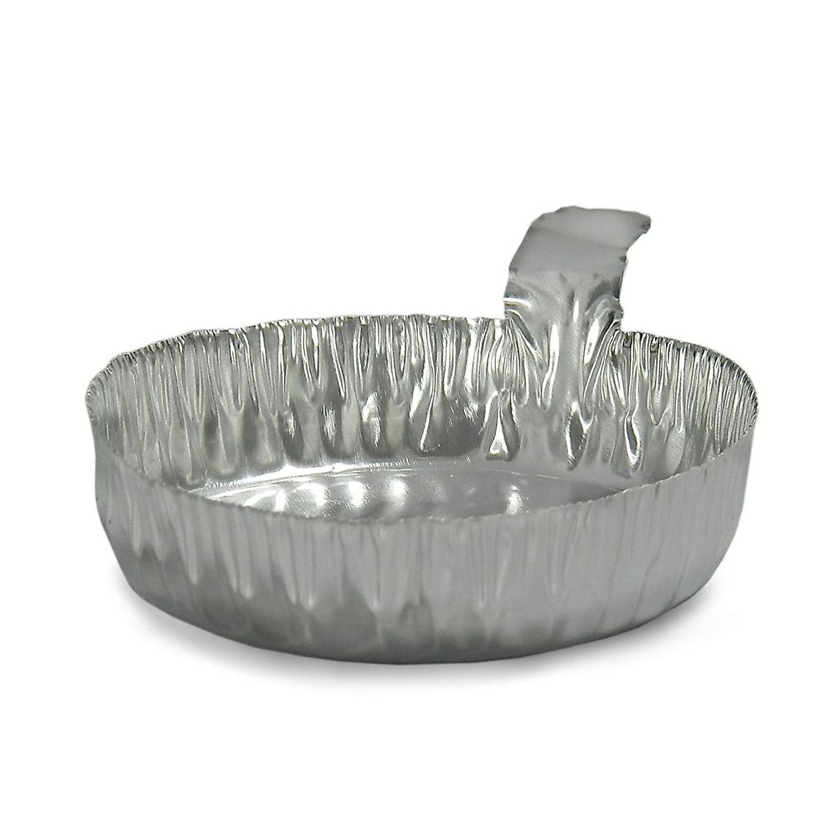 Qorpak MET-03105 Aluminum Weigh Dish, 43 mm Diameter (Case of 1000)