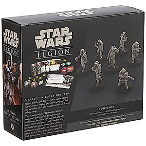 Star Wars: Legion Scout Troopers UNIT EXPANSION - Imperial Special Forces Unleashed! Tabletop Miniatures Strategy Game for Kids & Adults, Ages 14+, 2 Players, 3 Hr Playtime, Made by Atomic Mass Games