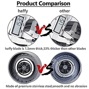 Blender Blade Replacement – New Bearing Replacement Blade Compatible with NutriBullet 900W/600W – Cross Blender Blade with O-Ring Sealing Gasket – Premium Stainless Steel Blade