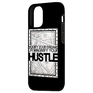 iPhone 12/12 Pro Modify your Dreams or Magnify your Hustle Christmas Gift Tee Case