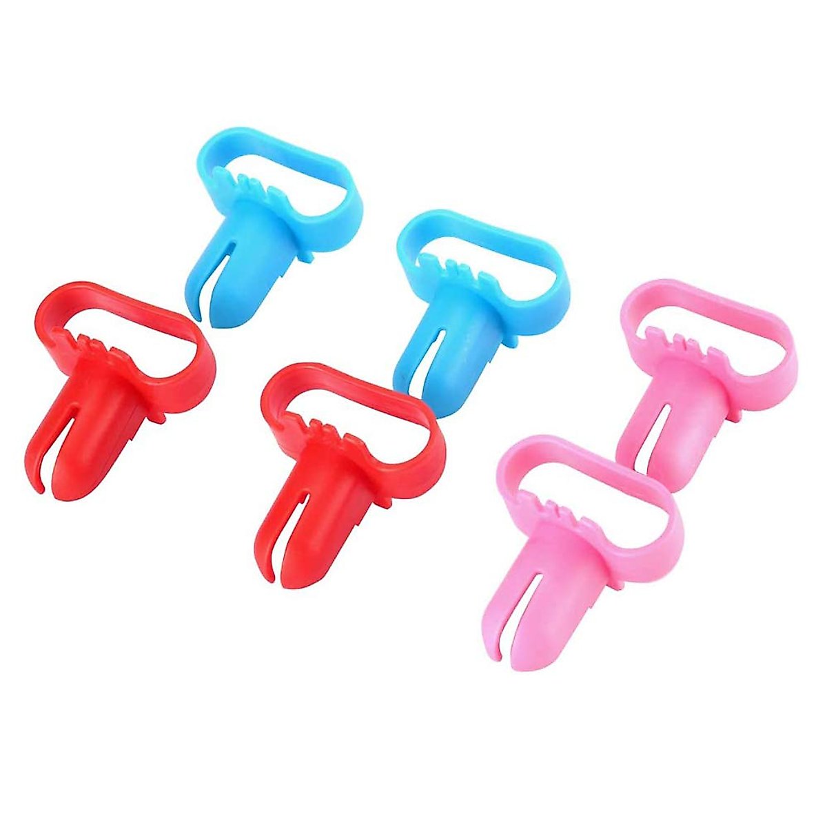 BinaryABC Balloon Tying Tool Device,Balloons Knot Tool,6Pcs(Random Color)