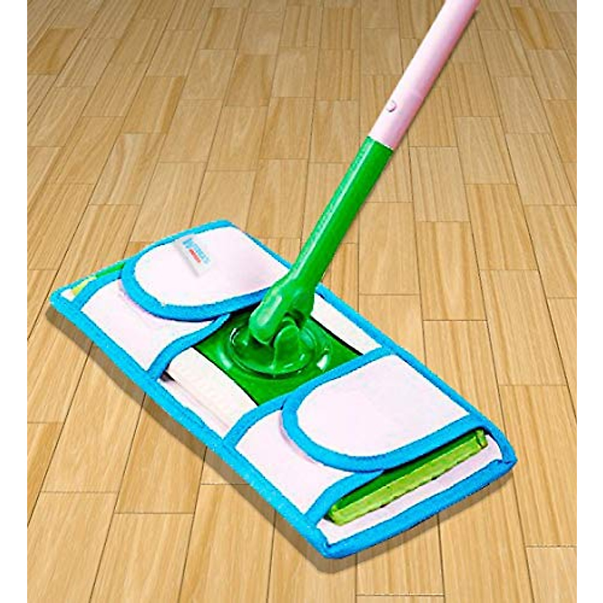 Set Of 2 Microfiber Weber’s Wonders Prime Mop Pads - Washable - Reusable - Durable - Works With Swiffer and ReadyMop Heads