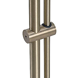 Kenroy Home 33055AB Denton Floor Lamps, Small, Antique Brass