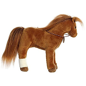 Breyer Aurora® Exquisite Quarter Horse Stuffed Animal - Realistic Detailing - Imaginative Play - Brown 13 Inches