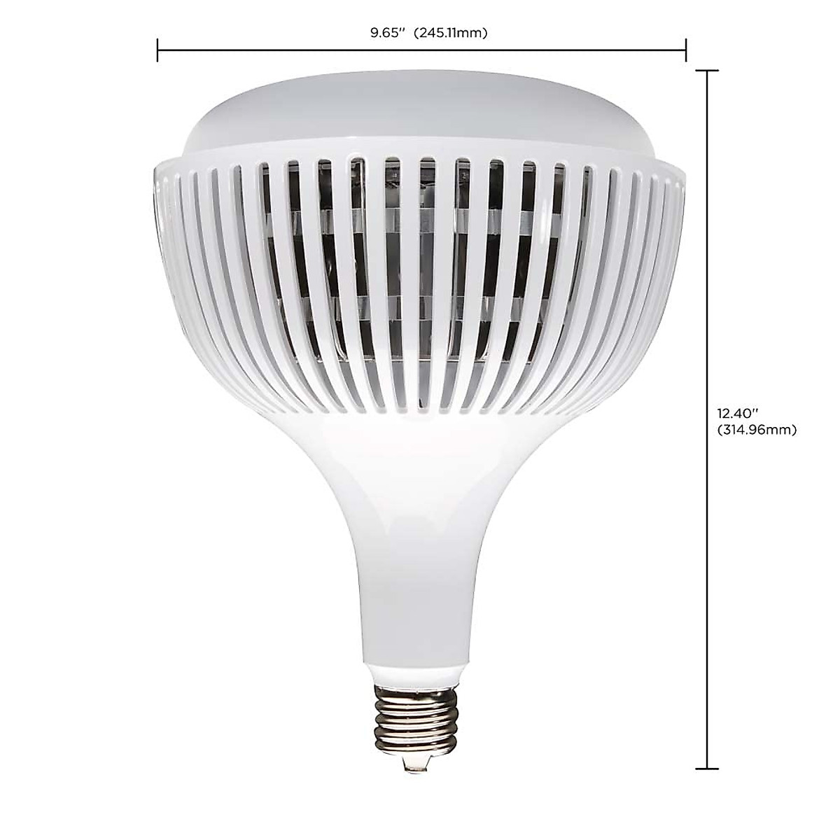 Satco 130W LED 5000K HID Mogul Extended Base Replacement Lamp-12.4 Inches Length and 9.65 Inches Wide