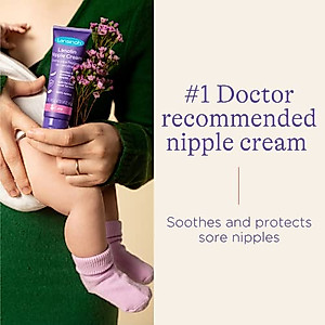 Lansinoh Lanolin Nipple Cream, Safe for Baby and Mom, Breastfeeding Essentials, 1.41 Ounces
