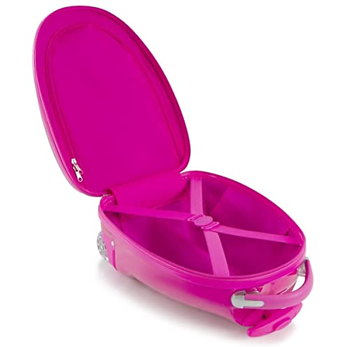 Heys Nickelodeon Paw Patrol Egg Shape Reversed-Curve Handle Durable Lightweight Fully-Lined Colorful Interior with Double Interlocking Straps Kids Luggage