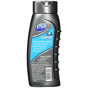 Dial for Men Maximum Moisture Ultra Hydrating Body Wash, 16 Fl. Oz., Pack of 2