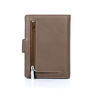 Karla Hanson Women's RFID Blocking Leather Wallet Medium (Black)