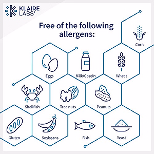 Klaire Labs Seleno Met - 200mcg Selenium as Hypoallergenic Selenomethionine, Bioavailable Antioxidant Support with No Yeast, Dairy & Gluten-Free (100 Capsules)