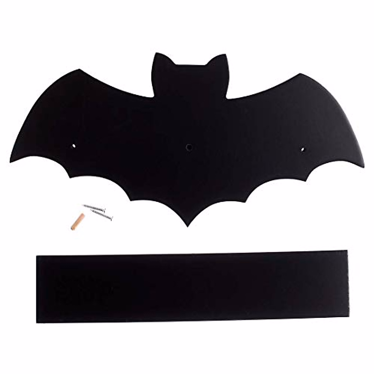 Sourpuss Bat Shelf Black