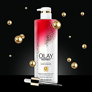 Olay Body Wash Women, Age Defying with Niacinamide 20 fl oz (Pack of 4)