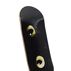 Teak Tuning Premium Fingerboard Graphic Deck, Midnight Stare - 34mm x 97mm - Heat Transfer Graphics, Pro Shape & Size - Pre-Drilled Holes - Includes Prolific Foam Tape