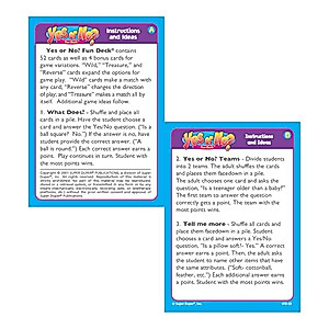 Super Duper Publications | Yes or No? Fun Deck Flash Cards | Educational Learning Resource for Children