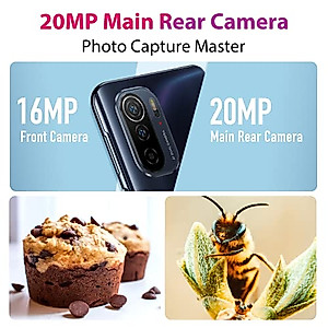 Ulefone Note 13P Unlocked Cell Phones, 4GB+64GB Extension 128GB, 6.5” FHD+, 20MP Main Rear Camera, 5180mAh, Android 11 Octa-core, Dual 4G, NFC Unlocked Smartphone, T-Mobile, Black