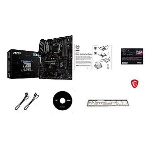 MSI Pro Intel Z390-A Pro ATX DDR4-SDRAM Motherboard