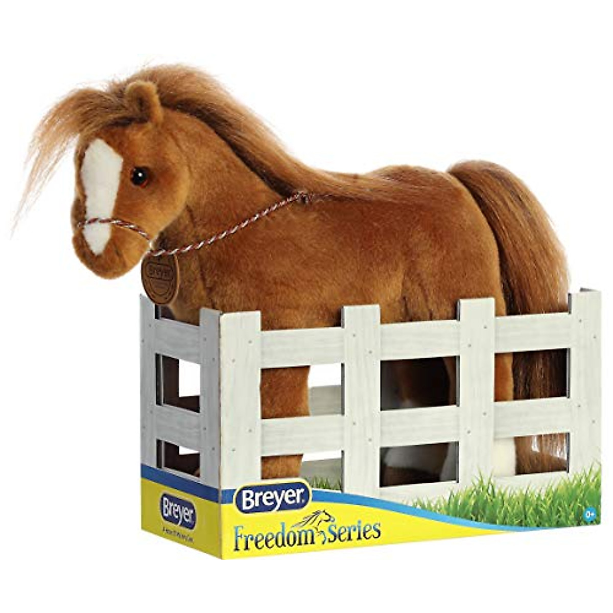 Breyer Aurora® Exquisite Quarter Horse Stuffed Animal - Realistic Detailing - Imaginative Play - Brown 13 Inches