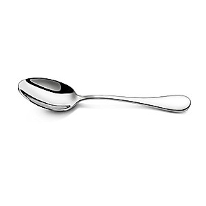 Artaste 59311 Rain 18/10 Stainless Steel Teaspoon, 6.25-Inch, Set of 12, Silver