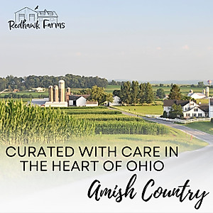 Redhawk Farms Pickled Beet Eggs - Beet Juice & Fresh, Whole Eggs, Pickled & Jarred For Freshness - Gluten Free & Non-GMO - (32 Oz)