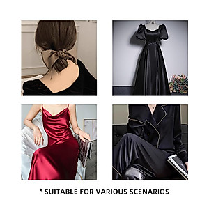 1 Yard 63" Wide Blackish Green Silky Satin Fabric for Wedding,Decoration,Party,Fashion,Apparel,DIY Crafting,Sewing