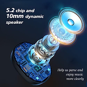 sandoo Bluetooth 5.2 ANC Earphones AI ENC Tech for Calls Transparency Mode Type-C Quick Charge 24 Hours Playtime Active Noise Cancelling Technology Wireless Earbuds NC9
