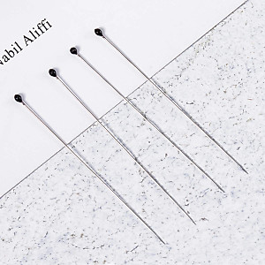 UKCOCO 300 Pcs Stainless Steel Insect Pins,Entomology Pins Needles Insect Specimen Pins for School Lab Entomology Butterfly Collectors (Size 0 1 2,100 Each)