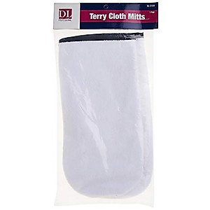 Burmax DL Professional DL-C129 Terry Cloth Mitts, 1 Pair