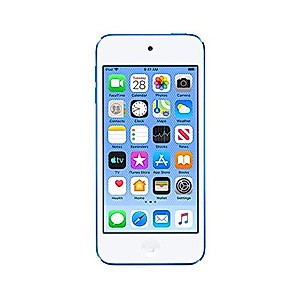 Apple iPod Touch, 32GB - Blue (6th Gen) (Renewed)