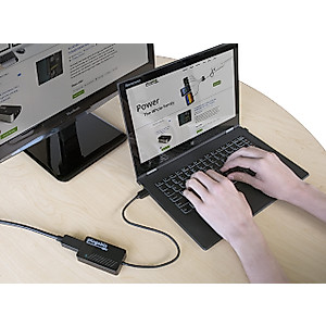 Plugable USB 3.0 to DisplayPort 4K DisplayLink Video Graphics Adapter for Multiple Monitors up to 3840x2160 Supports Windows, Mac, and ChromeOS