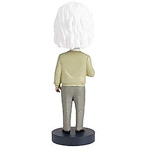 Royal Bobbles Albert Einstein Bobblehead, Premium Polyresin Lifelike Figure, Unique Serial Number, Exquisite Detail