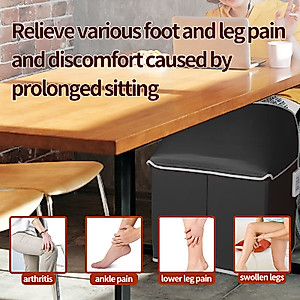 MAXCOM Portable Electric Space Heater with Timer, Extra Warmth for Legs, Ankles, Feet - Foldable & Portable & Quiet-heating - for Office/Under Desk/Home/Kitchen Use