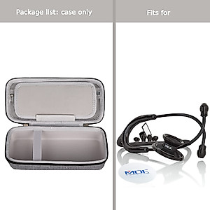 Tourmate Hard Stethoscope Case for 3M Littmann Classic III/Lightweight II S.E. /Cardiology IV Diagnostic/MDF Acoustica Deluxe Stethoscopes, Case Only