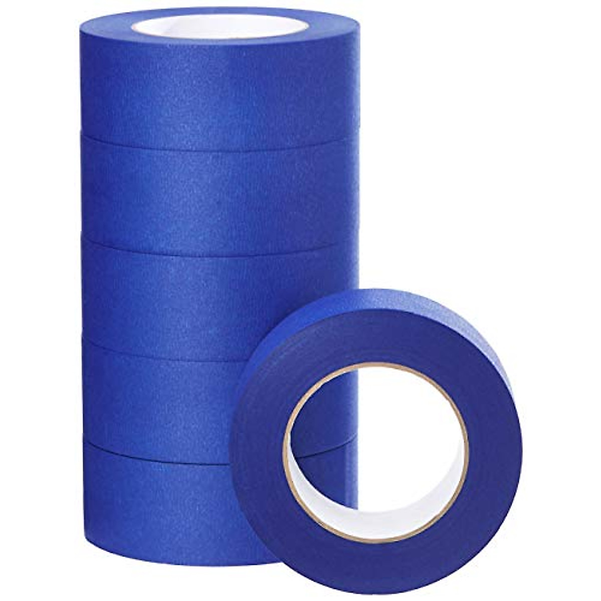 Amazon Basics Blue Painters Tape, 1.9 Inches x 180 Feet - Set of 6 Rolls
