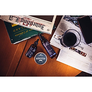 Artnaturals Beard Oil - Unscented Conditioner and Growth Oil - Vegan and Paraben Free with Argan, Vitamins E and Jojoba Oil for Men