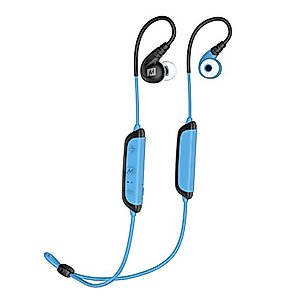 MEE audio X8 Secure-Fit Stereo Bluetooth Wireless Sports In-Ear Headphones (Blue)