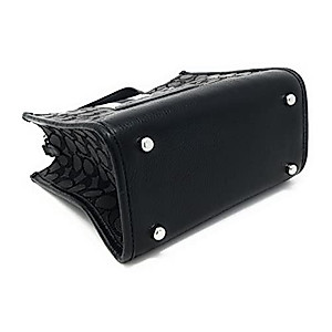 COACH Women's Dempsey Tote 22 (Jacquard - Black - Smoke Black)