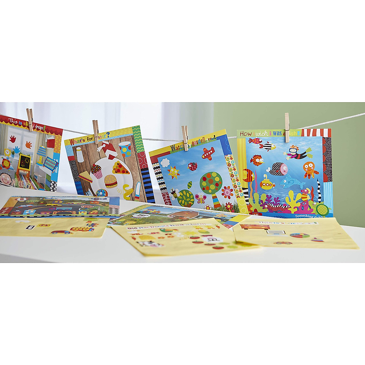 ALEX Jr. Tots Sticker Pictures