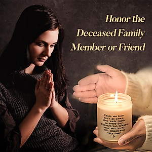 Memorial Candle Gift, Condolence Gift, Remembrance Gifts for Loss of Loved One, Mother, Father, Brother, Sister, Pet, Sympathy Gifts for Loss, Memorial Bereavement Gifts