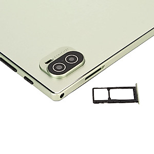 10.1 Inch Tablet, IPS Display 8GB RAM 256GB ROM HD Tablet, Octa Core CPU Dual Camera 5G WiFi 7000mAh Office Tablet for Office, Business, Gaming 100‑240V (Green)