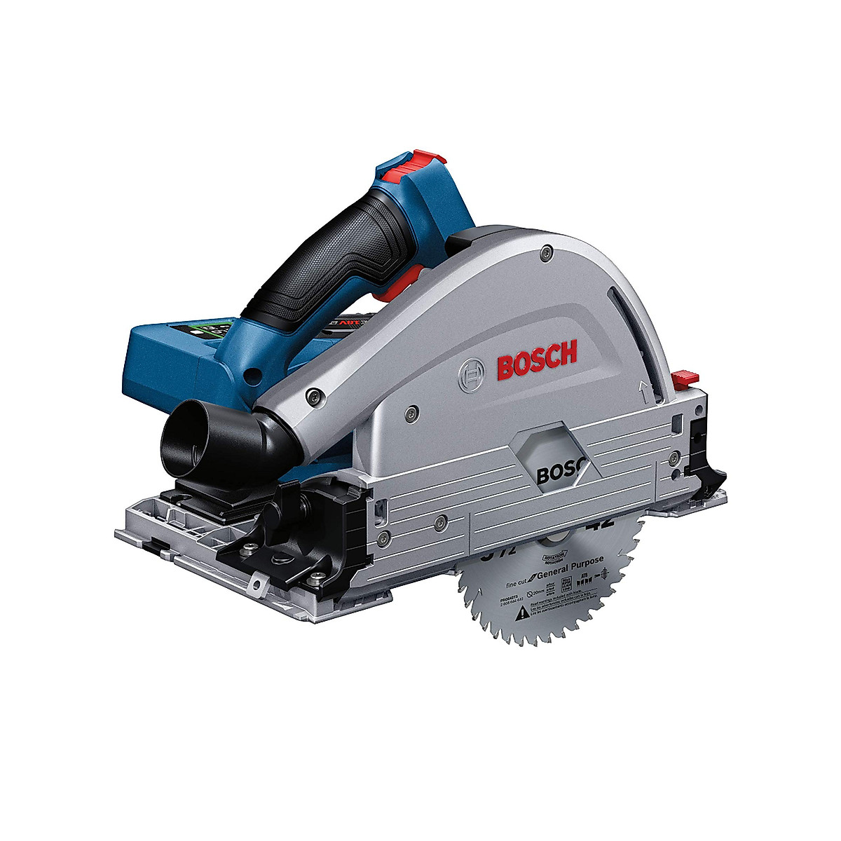 Bosch PROFACTOR GKT18V-20GCL14 18V Cordless 5-1/2 In. Track Saw Kit and Plunge Action, Includes (1) CORE18V 8.0 Ah Performance Battery + Bosch GBA18V80 CORE18V 8.0 Ah Performance Battery