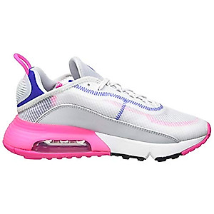 NIKE Women's Running Shoe, White Concord Pink Blast Pure Platinum, 9