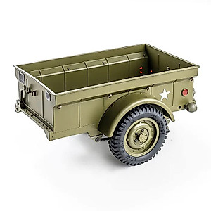 Fms Rochobby M100 Trailer for 1/12 1941MB Vehicle with Hook