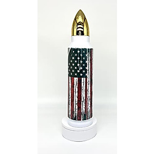 Bald Eagle Bullet Tumbler Thermos