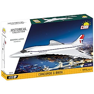 COBI Historical Collection Brooklands Museum G-BBDG Concorde Turbojet Plane