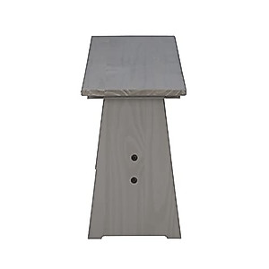 Linon Home Decor Products Grey Corner Dining Set by Linon Leyton Nook