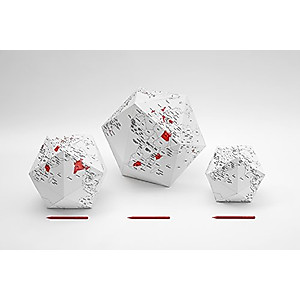 Here by Me~Personal Foldable Globe~SMALL~3 Dimensional Sophisticated Quality Graphic Paper Globe~Mark you Personal Travel Journey!