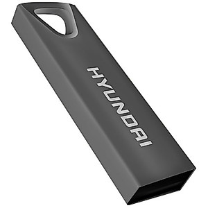 Hyundai U2BK/32GASG 32GB Bravo Deluxe USB 2.0 Flash Drive Card, Space Gray