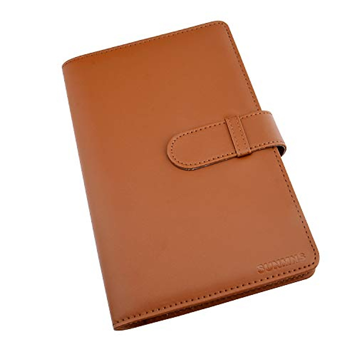 Sunmns Wallet PU Leather Photo Album Compatible for Fujifilm Instax Wide 300 Camera, Polaroid POP, POP 2.0, Originals OneStep 2, OneStep+ Printer Film (Brown)