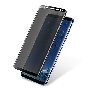 Galaxy Note 9 Screen Protector Privacy,YCFlying [Upgrade Version] Anti-spy Tempered Glass Screen Film 9H Hardness Anti-Scratch Anti-Peep Shield for Samsung Galaxy Note 9 (Note 9-B)