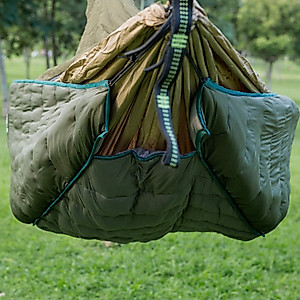 OneTigris SHIELD CRADLE Pro Double Hammock Underquilt for Winter Hammock Camping, Large Wide Under Blanket for Adults & Kids Camping, Hiking, Backpacking, Travel, Backyard, Beach, Indoor, Outdoor